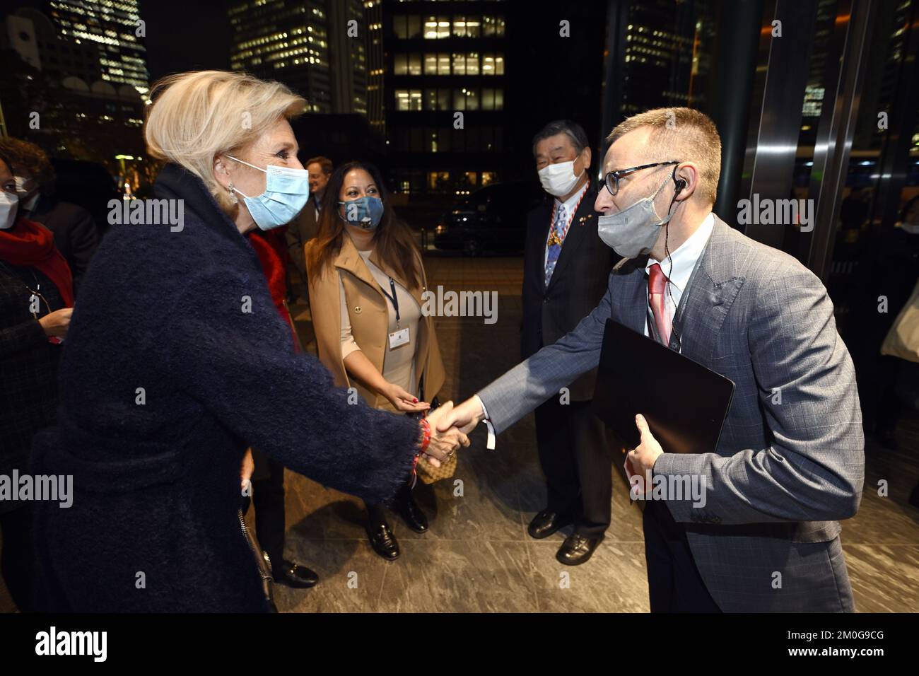 Tokyo, Japan, 06/12/2022, Princess Astrid of Belgium and Belgian Beer ...