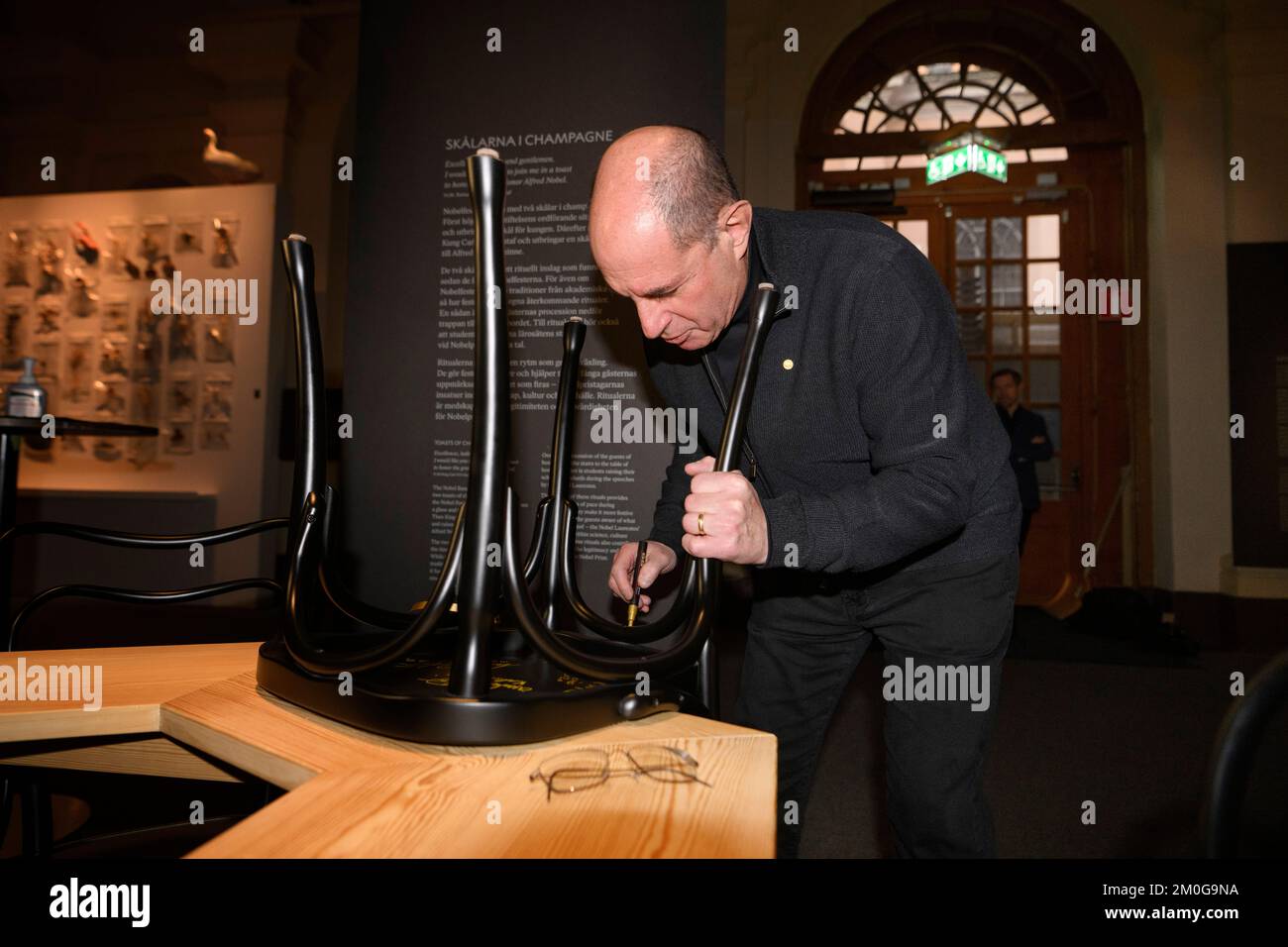 Stockholm, Sweden on Dec. 06, 2022. Nobel laureate in Physiology or ...