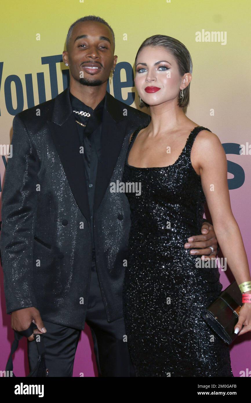 LOS ANGELES - DEC 4: James Derrick, Miranda Derrick at the 2022 Streamy ...