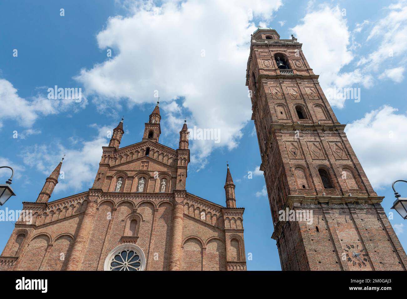 st. fermo and rustico main church, caravaggio, italy Stock Photo - Alamy