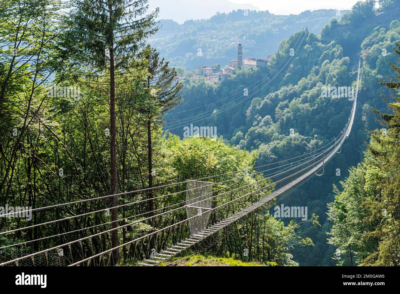 Tibetan bridge italy hi-res stock photography and images - Alamy