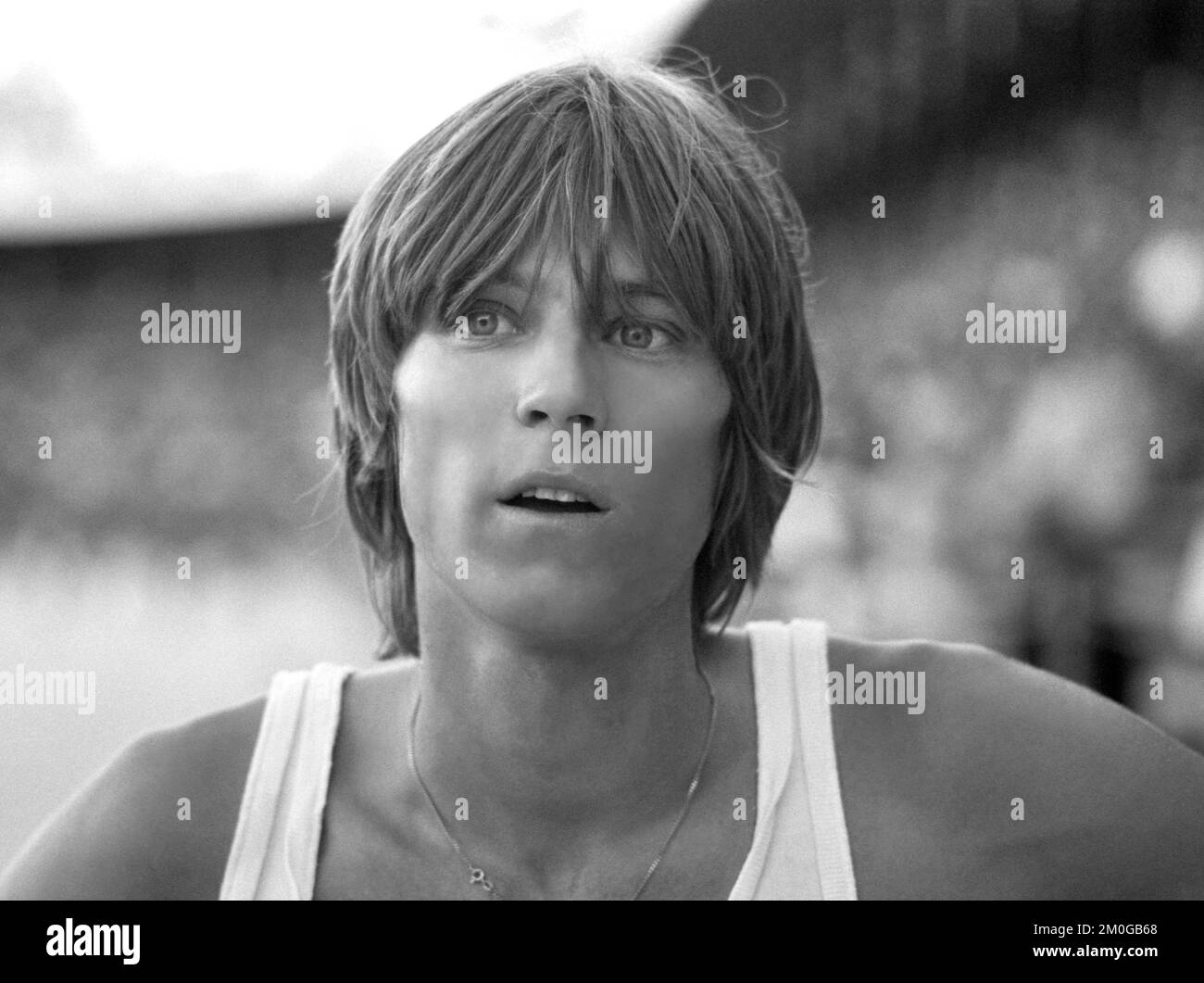 Johnny Kroon Malmö AI Swedish meddle distance runner 1987 at DN Galan ...