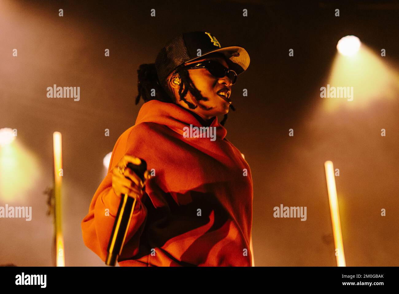 Little Simz on stage during the Music Concert Little Simz - 2022 Live ...