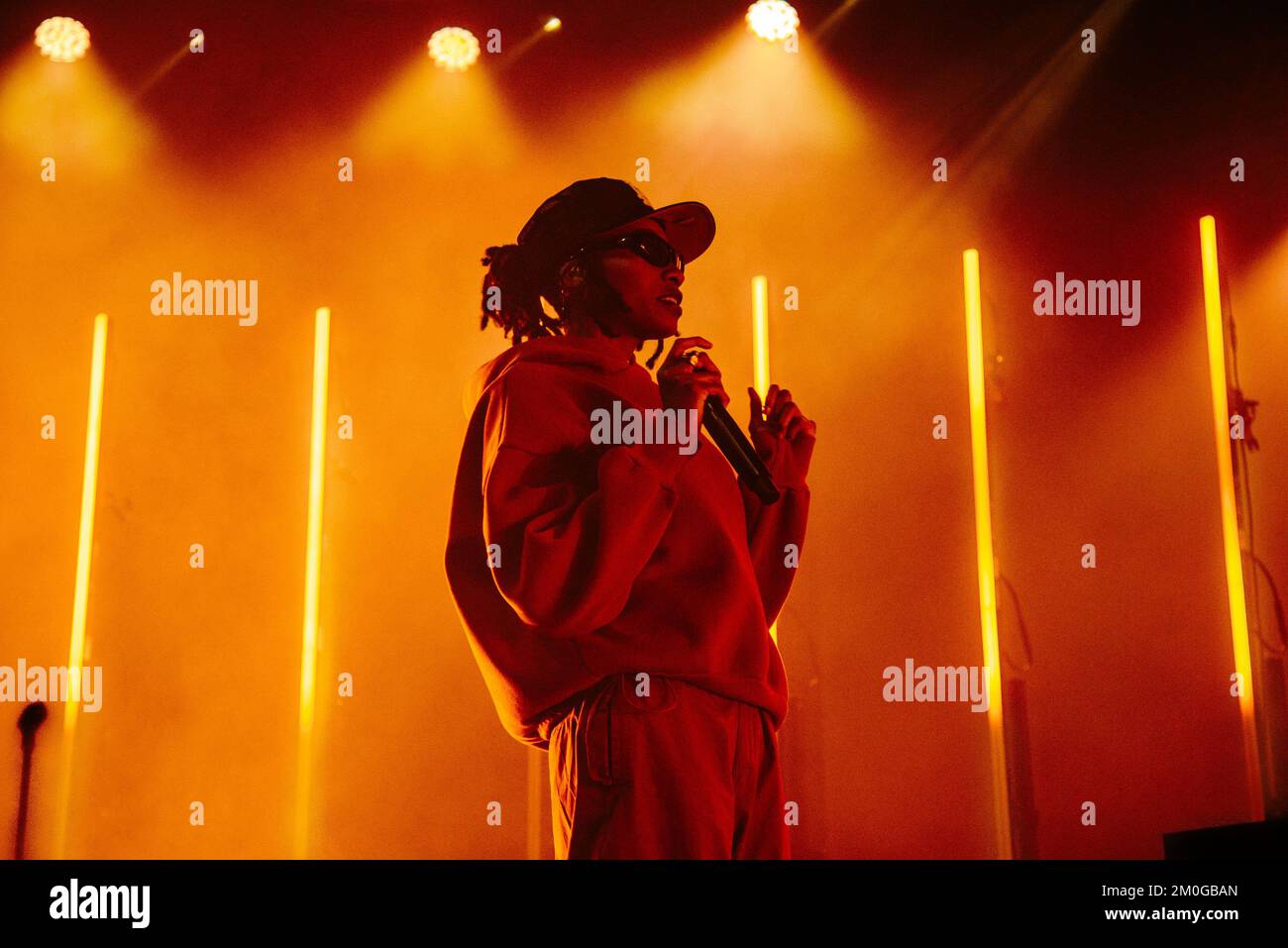Little Simz on stage during the Music Concert Little Simz - 2022 Live ...