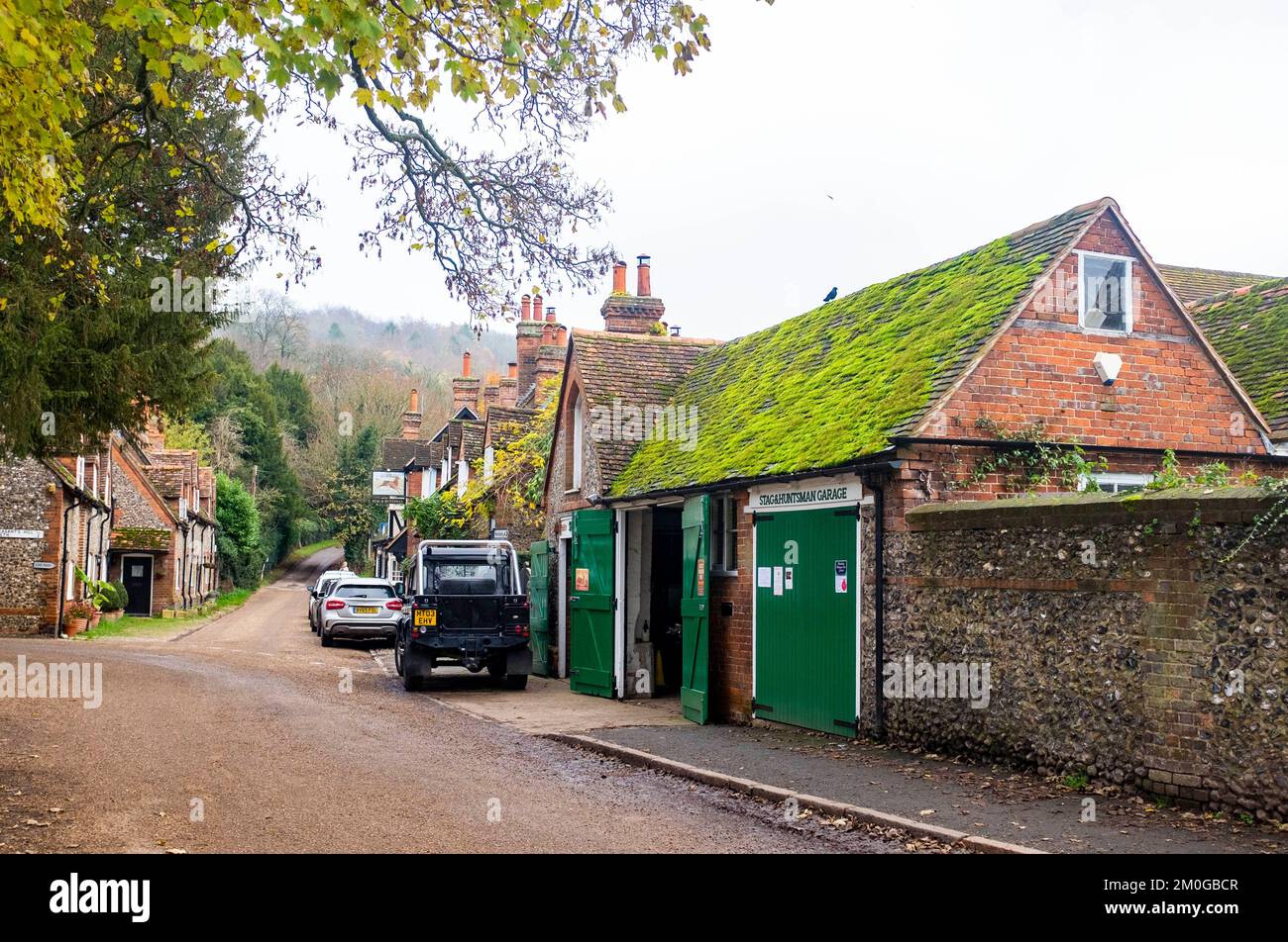 The Stag & Huntsman garage Hambleden, Henley-on-Thames Berkshire ...
