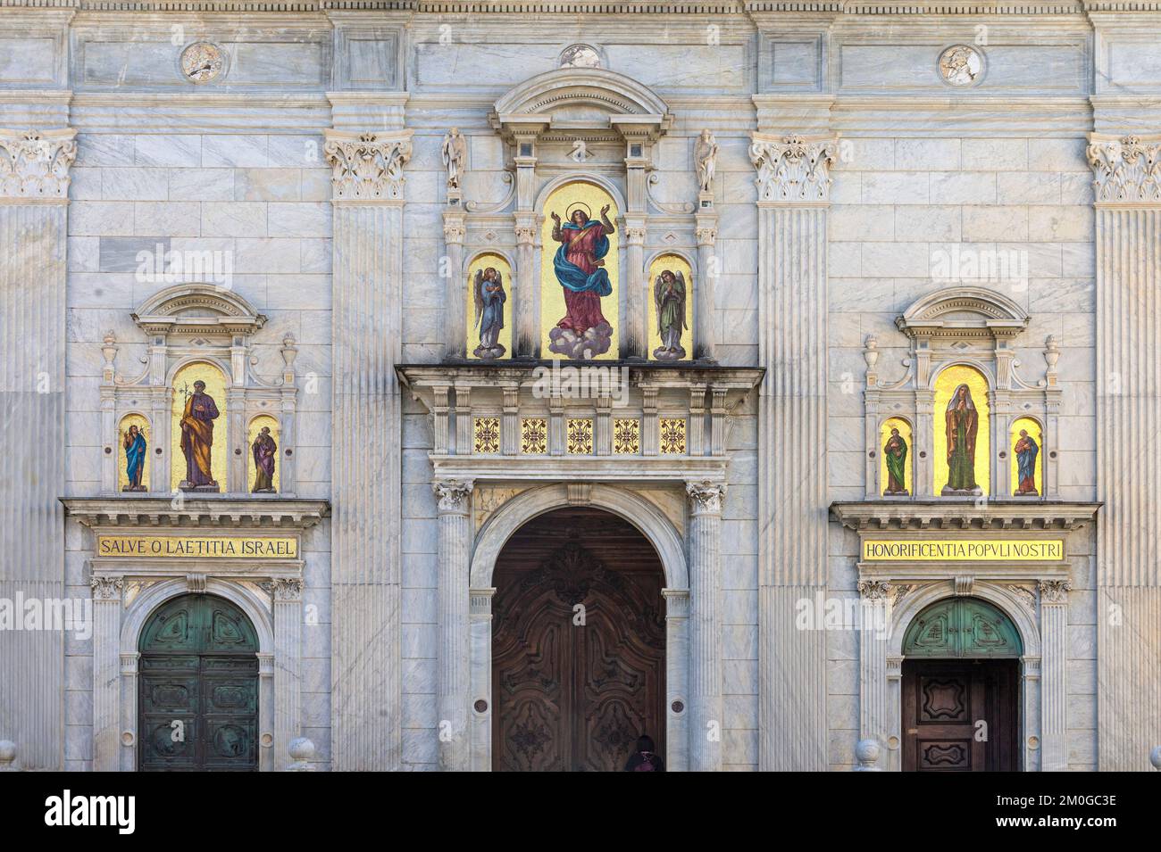 sacred mount, church, varallo sesia, italy Stock Photo - Alamy