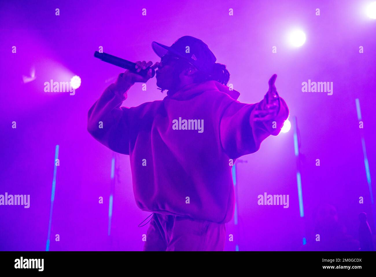 Little Simz on stage during the Music Concert Little Simz - 2022 Live ...