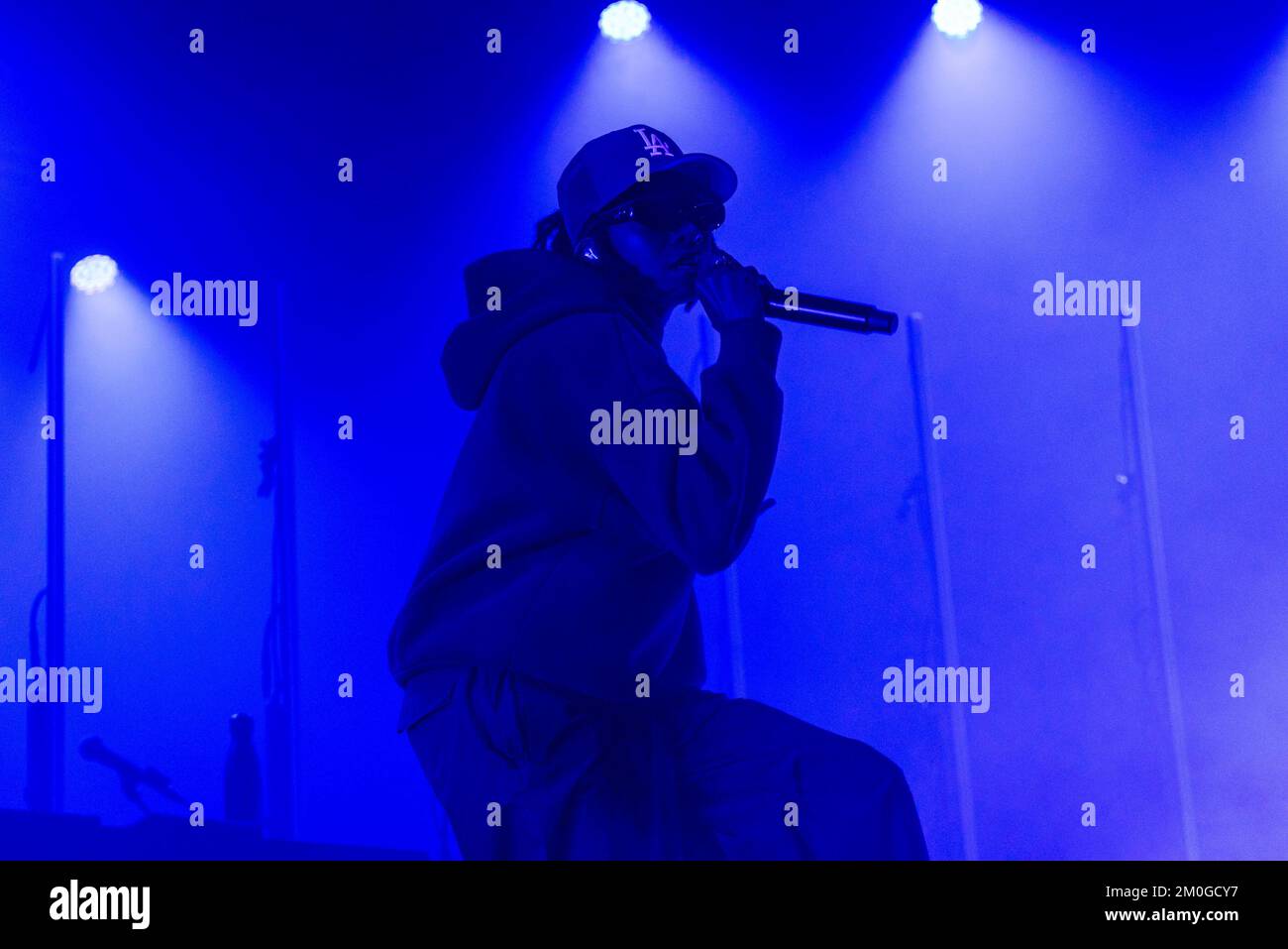 Little Simz on stage during the Music Concert Little Simz - 2022 Live ...