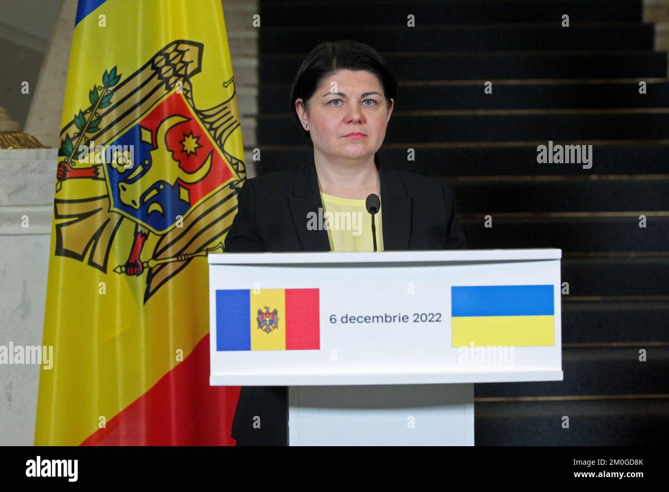 Non Exclusive: KYIV, UKRAINE - DECEMBER 6, 2022 - Prime Minister of the ...