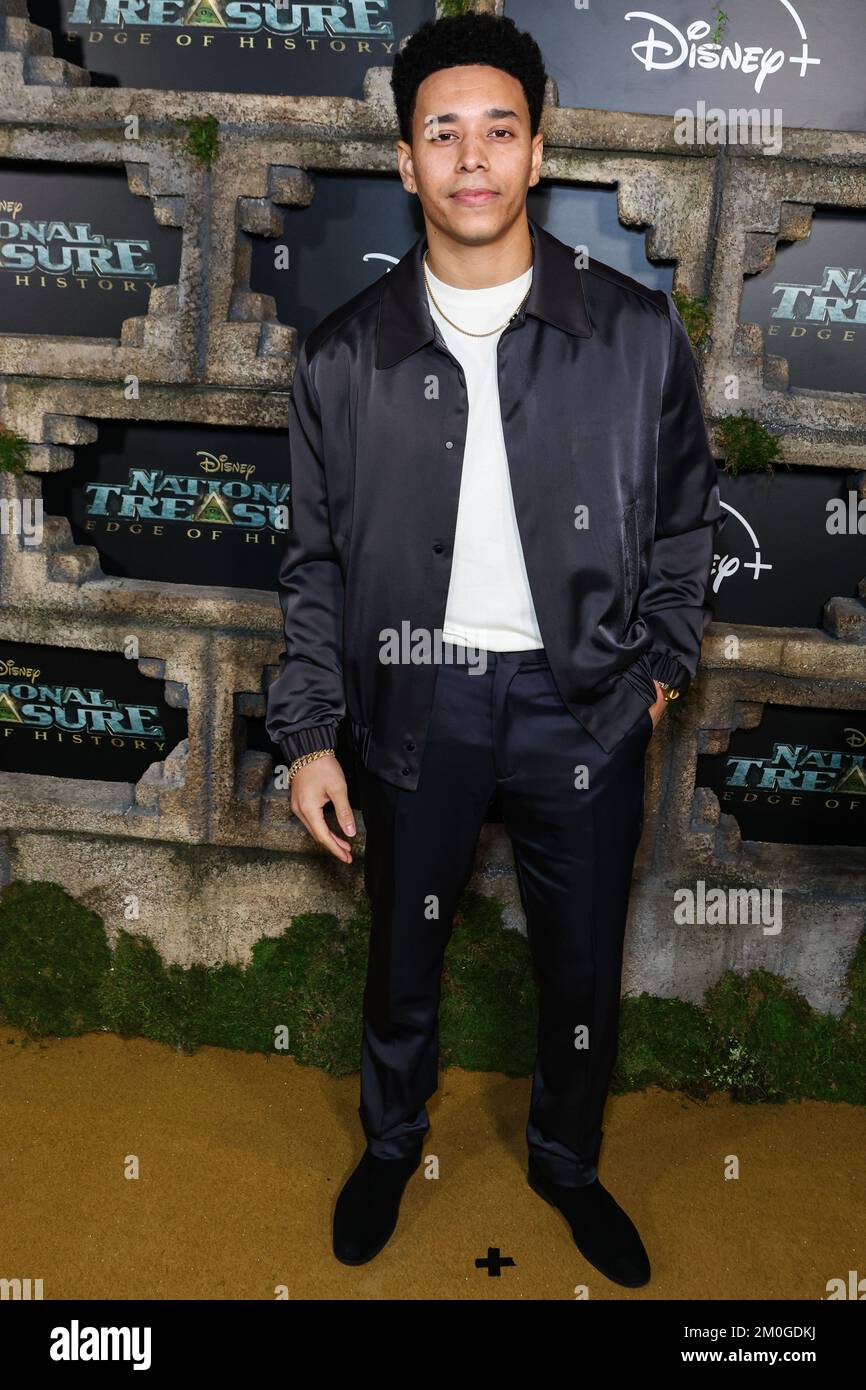 HOLLYWOOD, LOS ANGELES, CALIFORNIA, USA - DECEMBER 05: Dominic Goodman ...