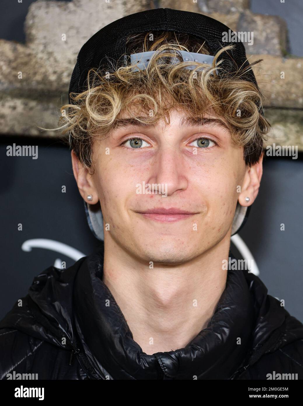 HOLLYWOOD, LOS ANGELES, CALIFORNIA, USA - DECEMBER 05: Reif Harrison ...