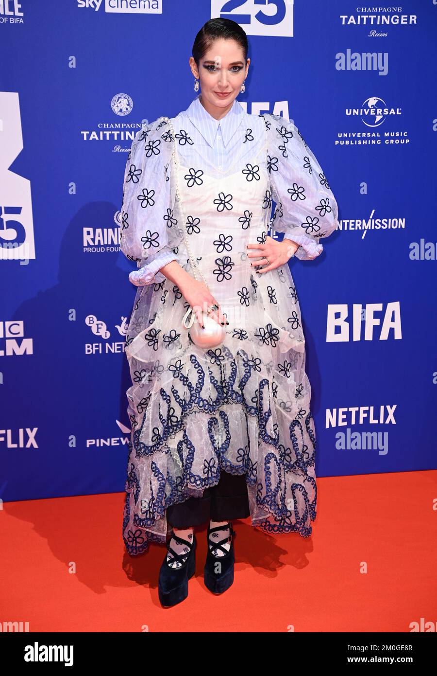December 4th, 2022, London, UK. Kathryn Ferguson arriving at the 25th ...