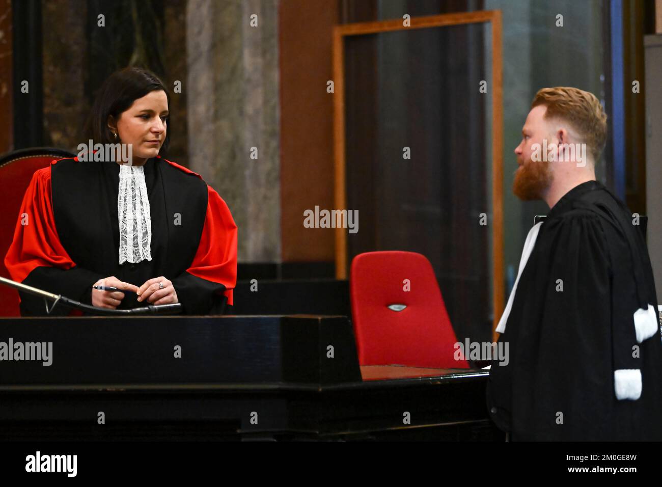 Brussels, Belgium, 06 December 2022, Attorney General Justine Seleck ...