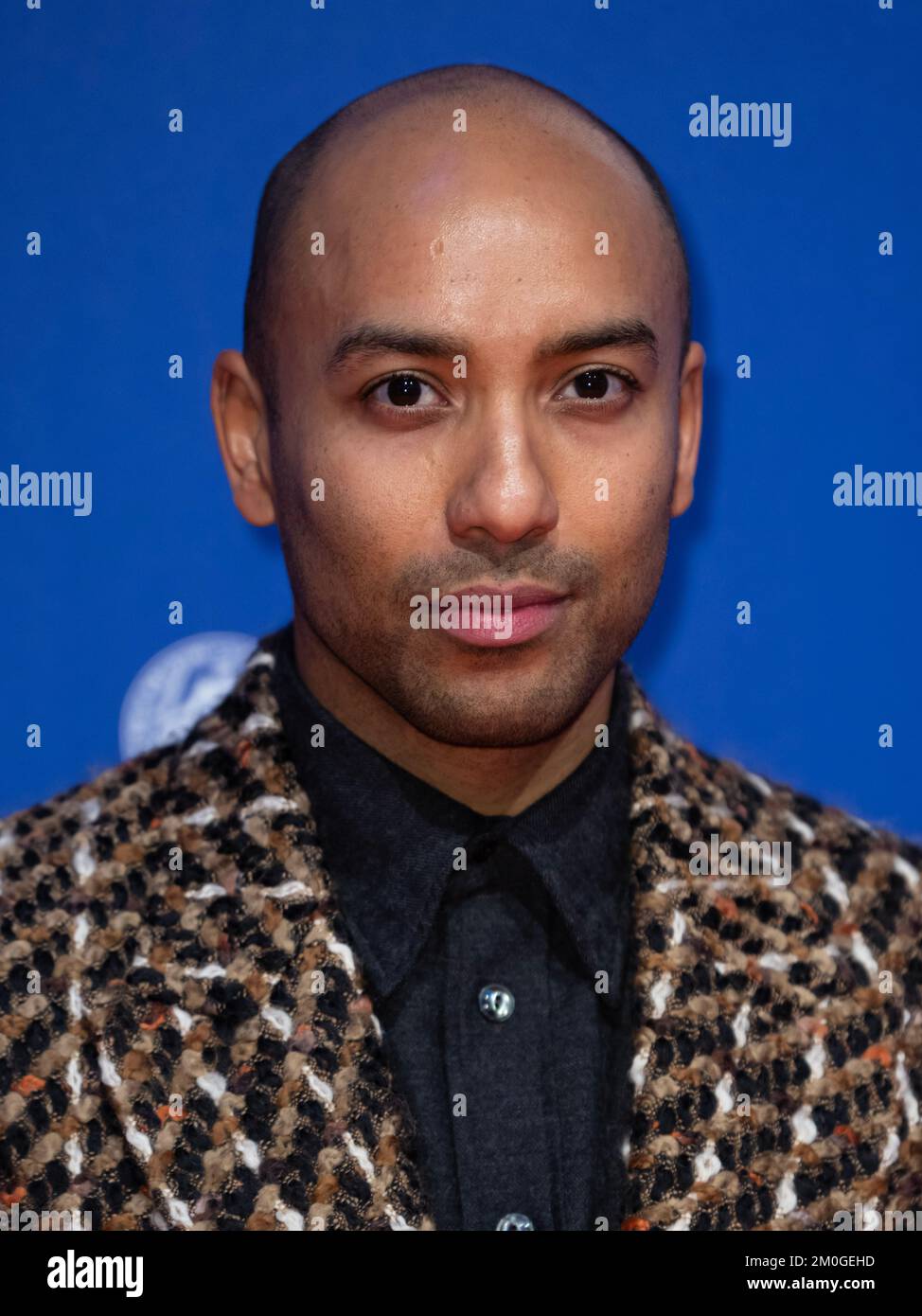 December 4th, 2022, London, UK. Keeran Anwar Blessie arriving at the ...