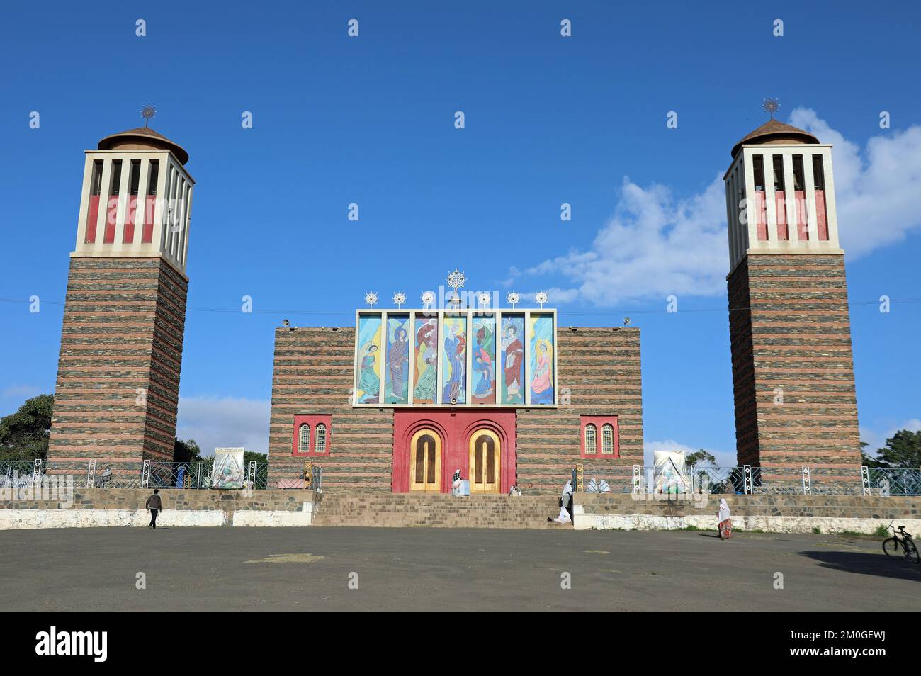 Enda Mariam Cathedral in Asmara Stock Photo - Alamy
