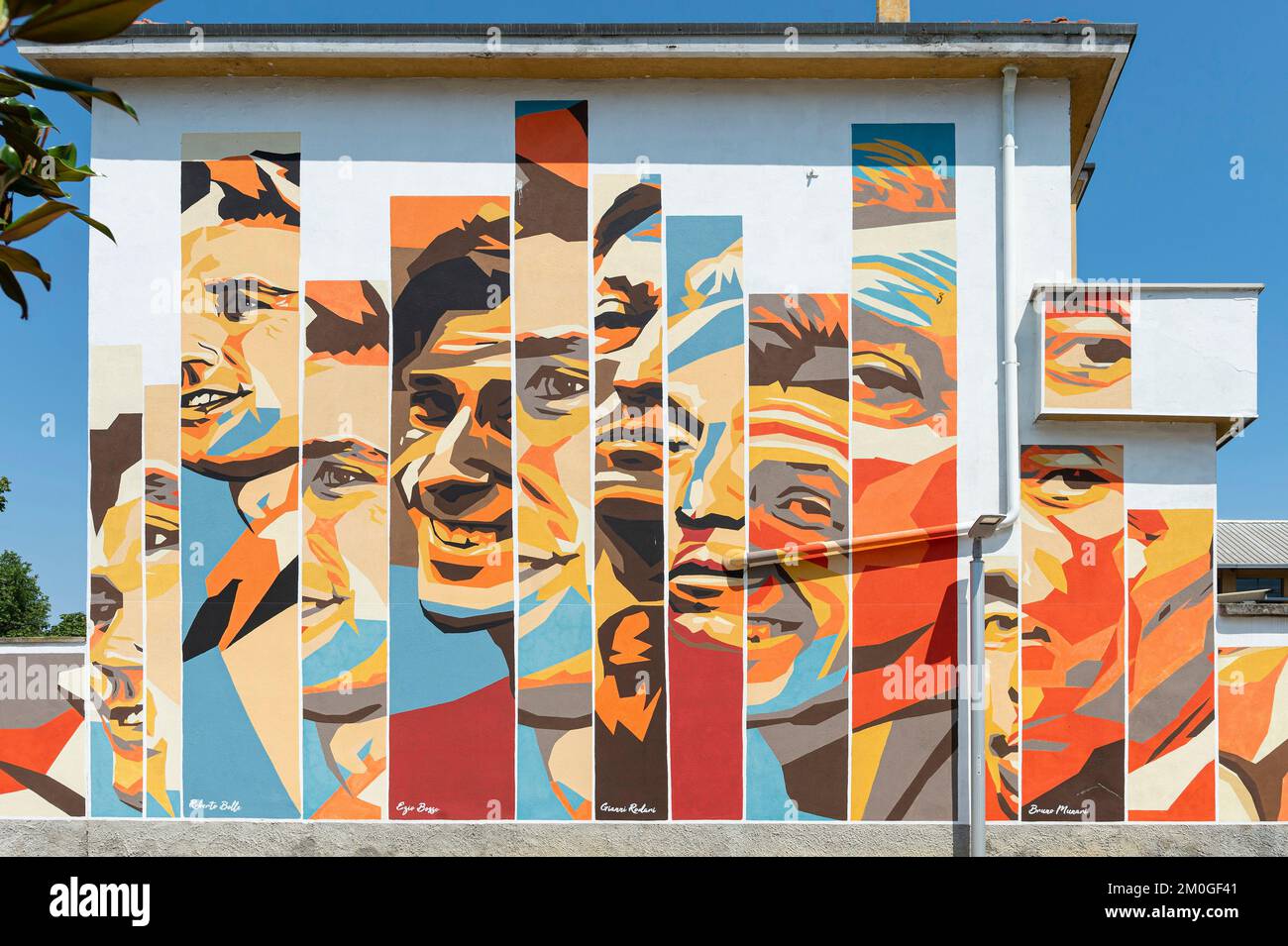 murals at the ortica area, milan, italy Stock Photo - Alamy