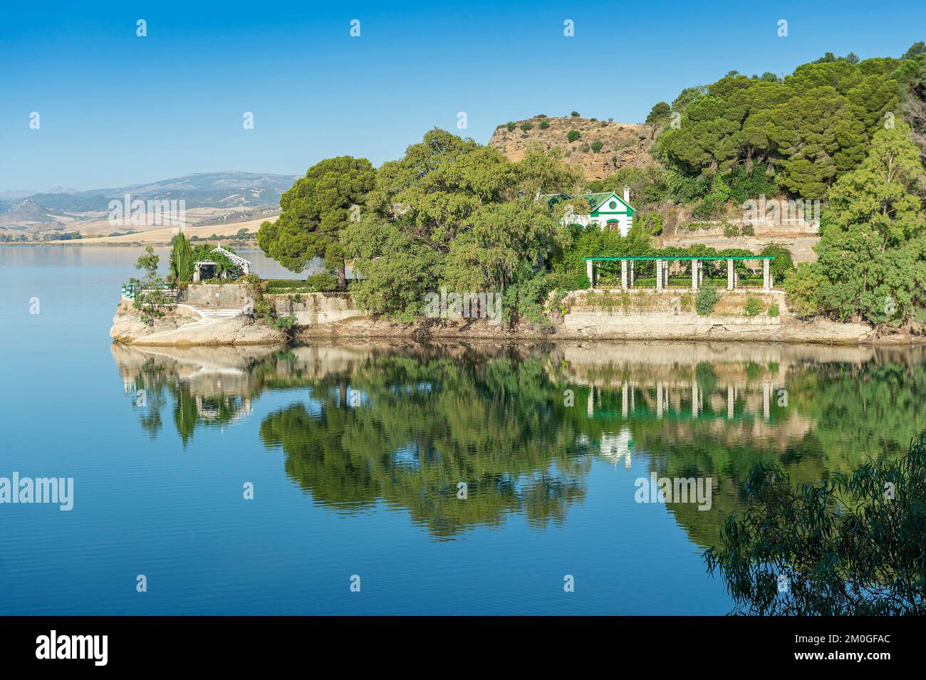 count guadalhorce lake, ardales, spain Stock Photo - Alamy