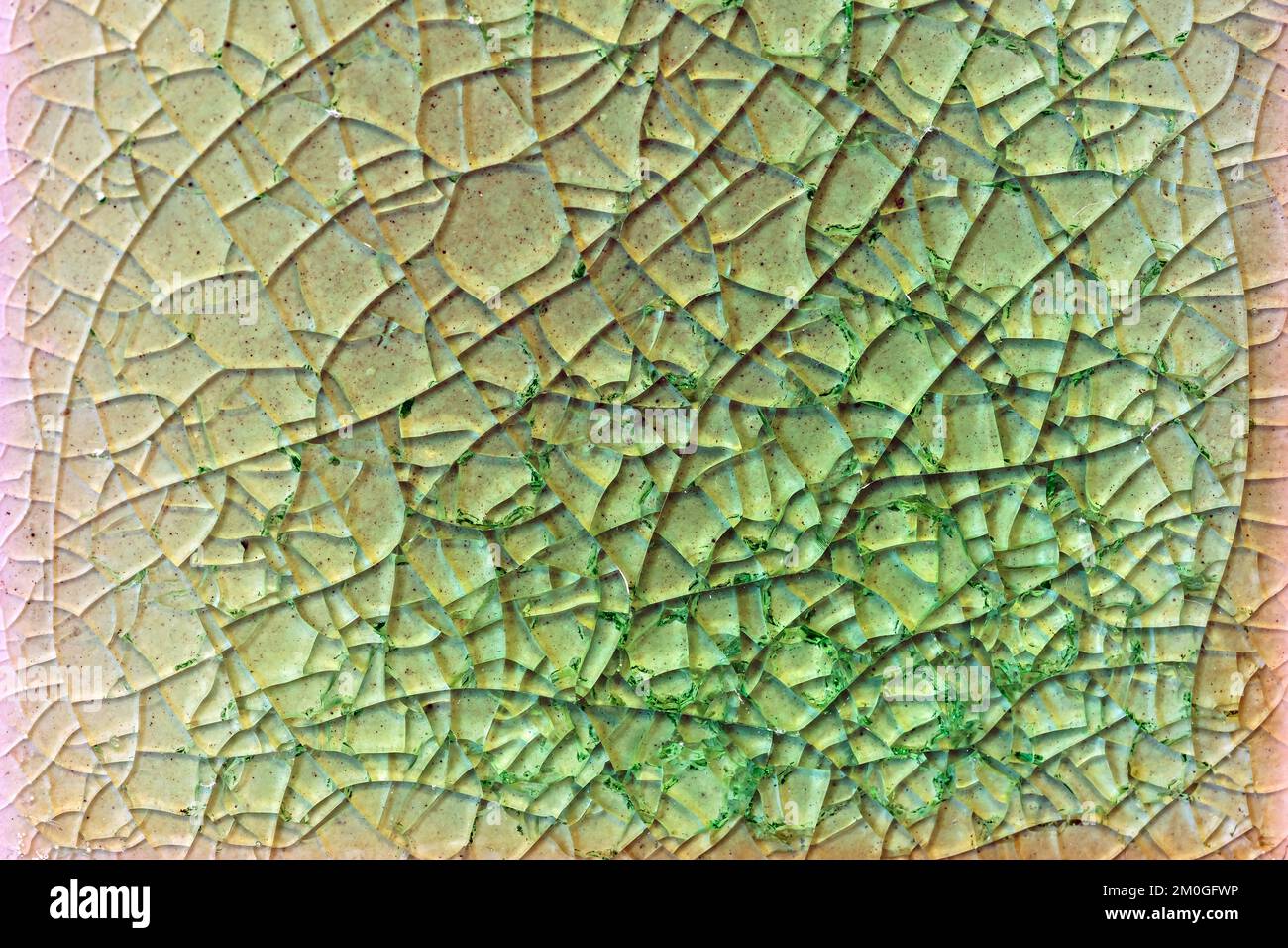 Close up to background and texture of stretch marks cracked on emerald ...