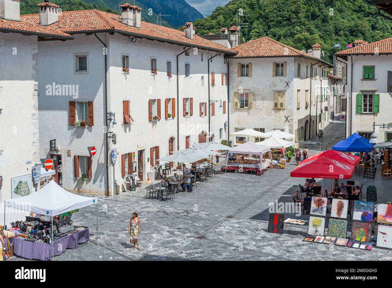 historical centre, venzone, italy Stock Photo - Alamy