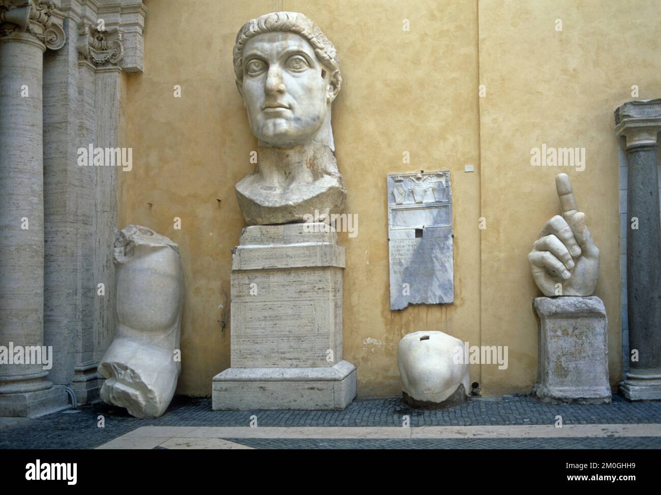 Italy,Rome,Capitonine Museum,Palazzo dei Conservatori,statue of ...
