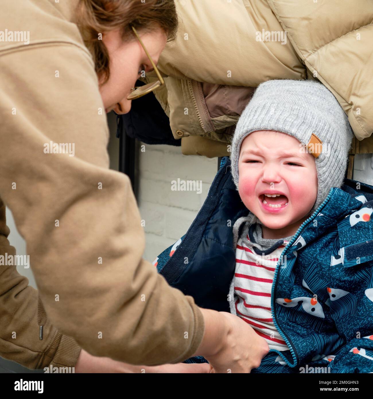 Baby together in hallway hi-res stock photography and images - Alamy