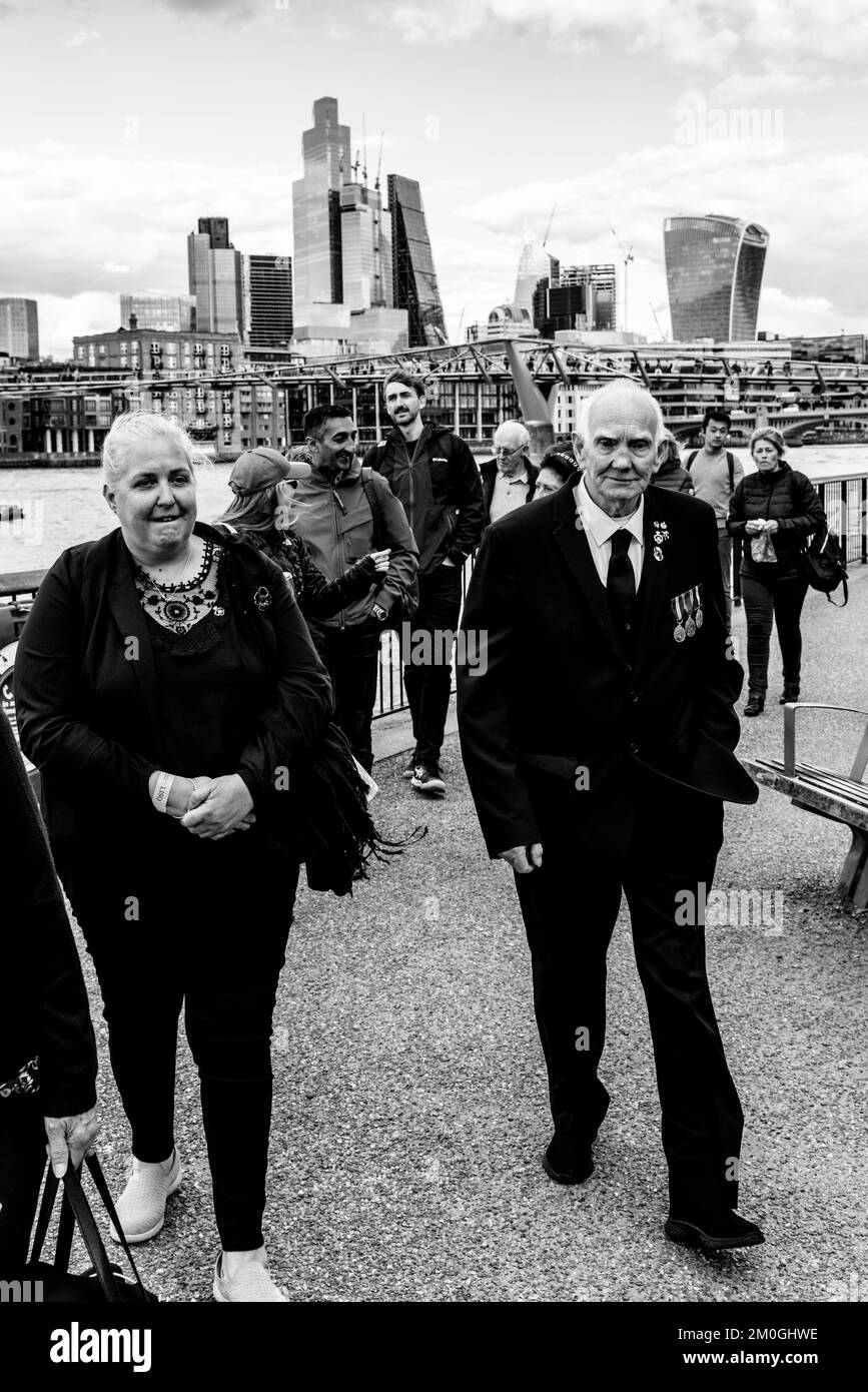 Respect for the queen Black and White Stock Photos & Images - Alamy