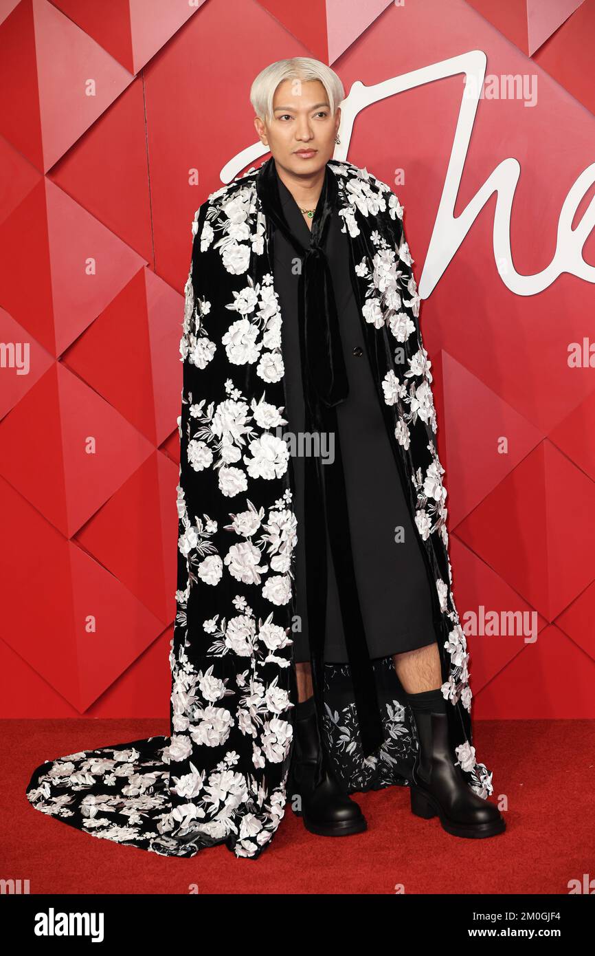 Brian Boy attends the British Fashion Awards 2022 held at Royal Albert ...