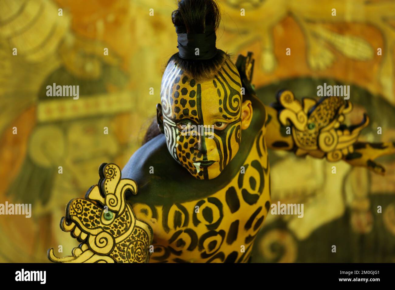 Mexico, Yucatan, Xcaret is an archaeological park located in Riviera ...