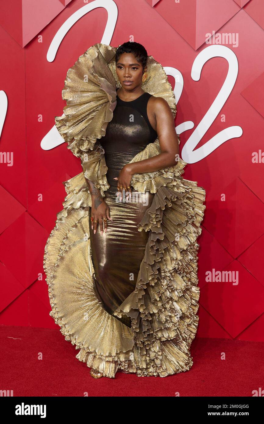 London, UK . 5 December, 2022 . A Guest pictured at the Fashion Awards ...