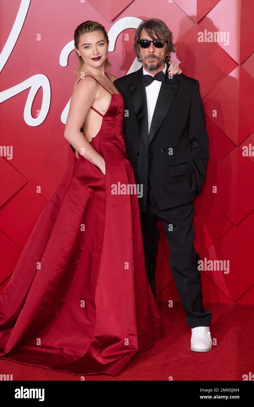 London, UK . 5 December, 2022 . Florence Pugh pictured at the Fashion Awards 2022 held at the ...