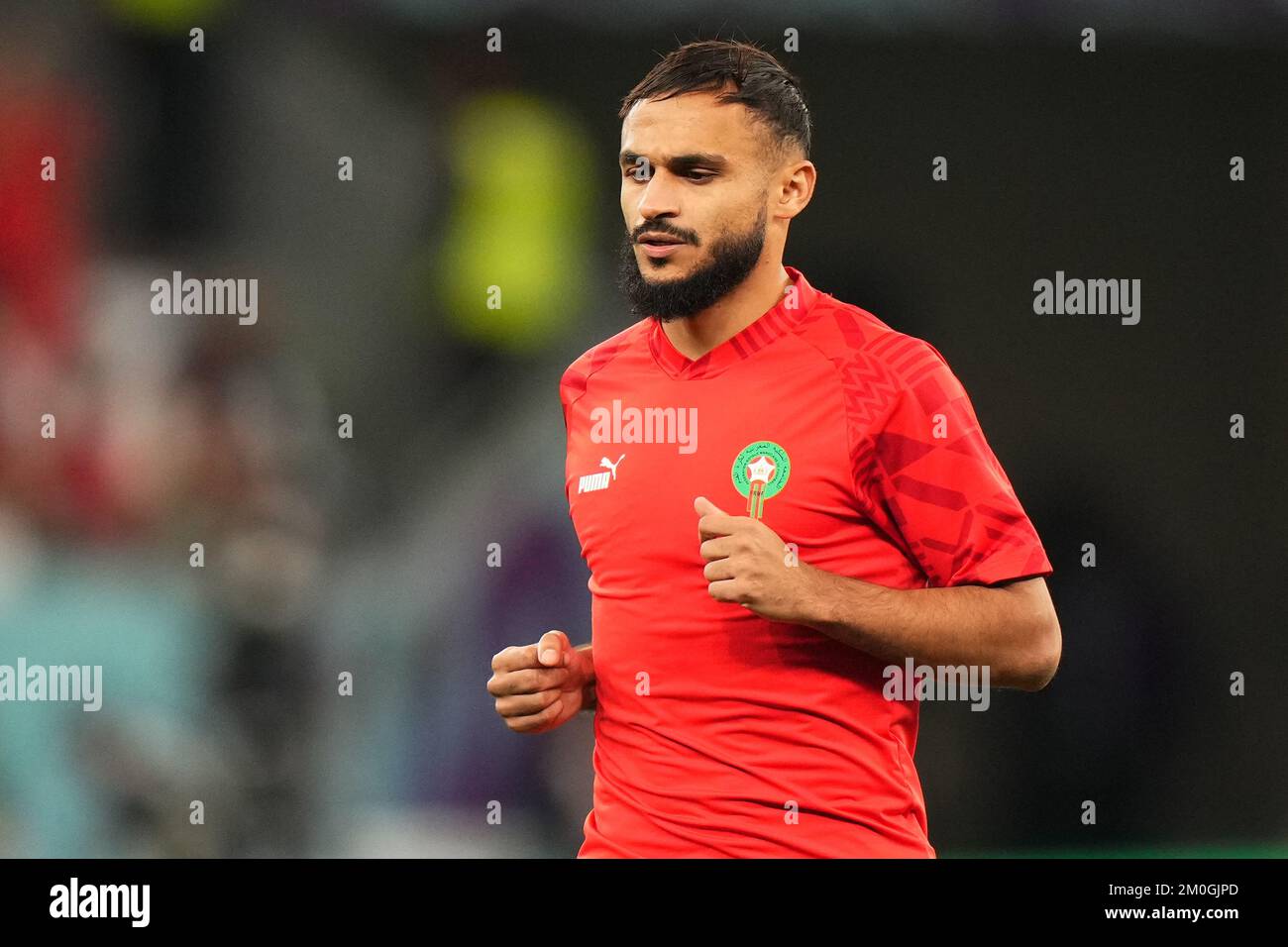 Doha, Qatar. Dec 6, 2022, Doha, Qatar. Dec 6, 2022, Sofiane Boufal of Morocco during the FIFA ...