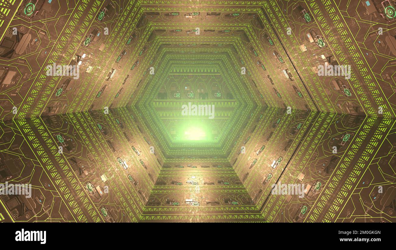 Sci fi structure hi-res stock photography and images - Alamy