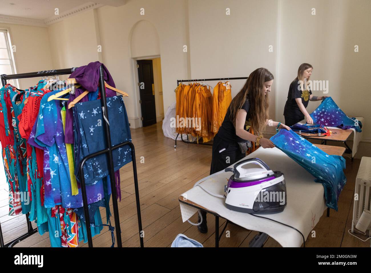 Behind the scenes with volunteers preparing for the Platinum Jubilee ...