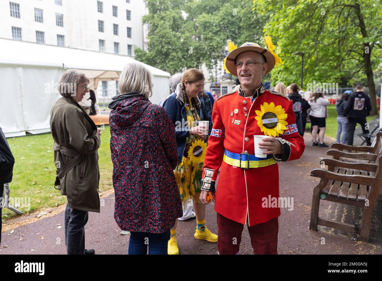 Behind the scenes with volunteers preparing for the Platinum Jubilee ...