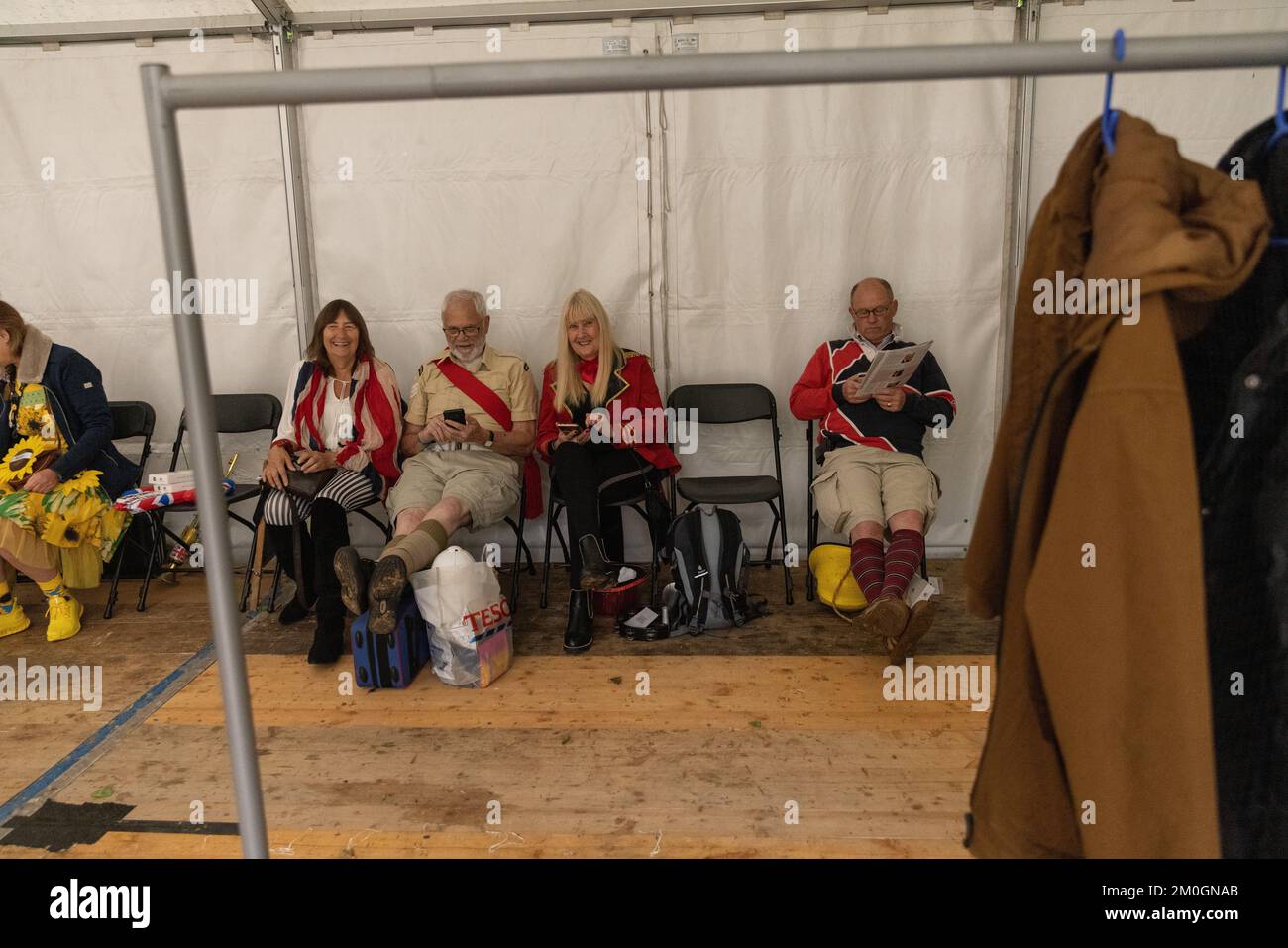 Behind the scenes with volunteers preparing for the Platinum Jubilee ...