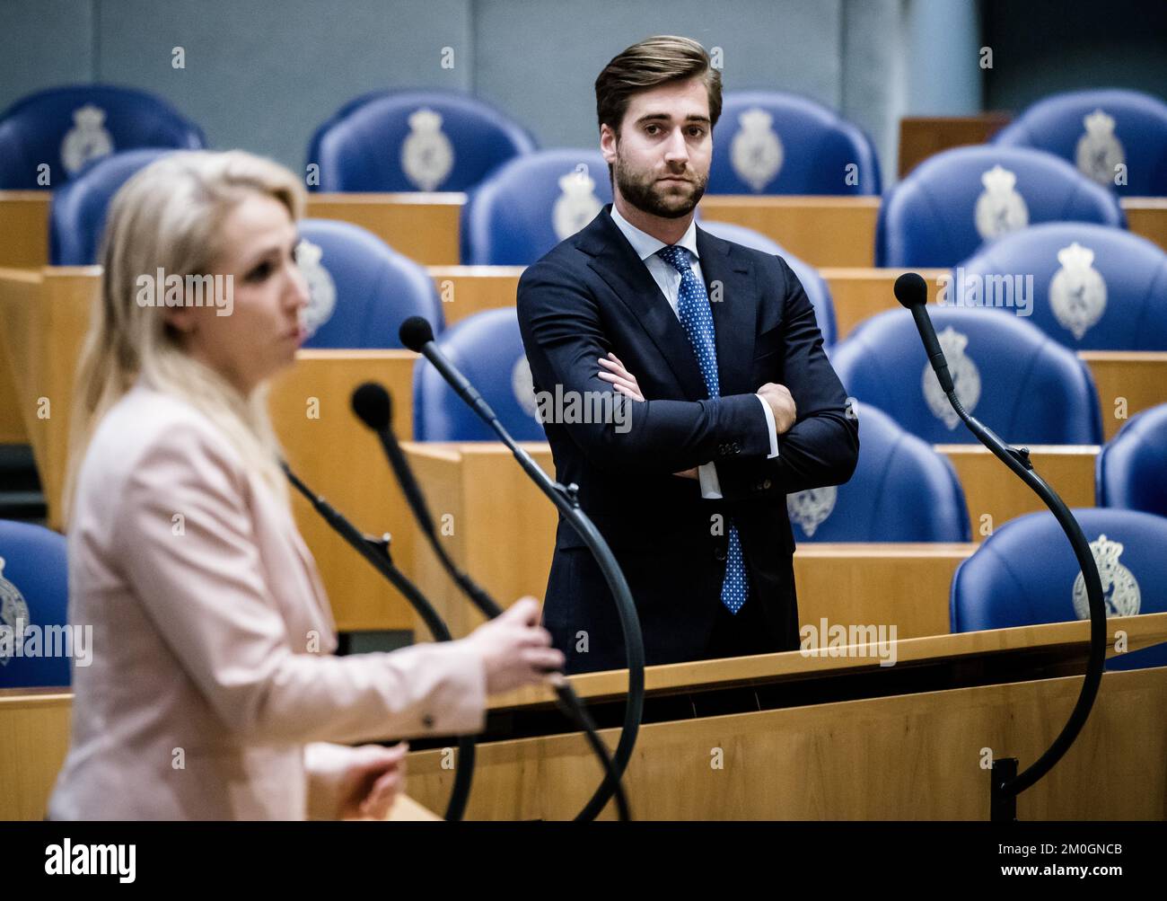 THE HAGUE - Freek Jansen (FVD) during the weekly question hour in the ...