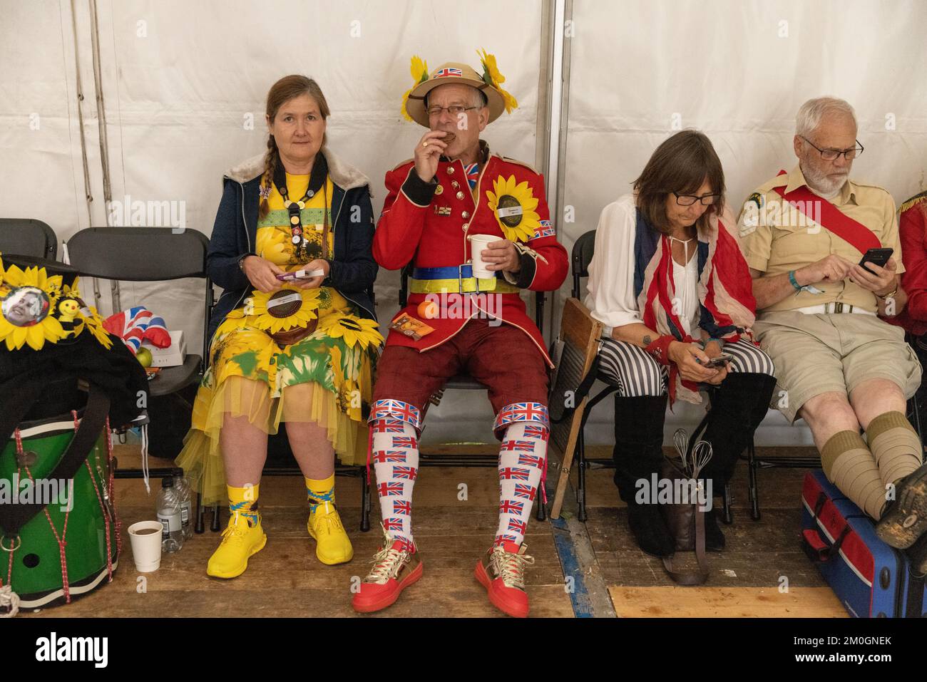 Behind the scenes with volunteers preparing for the Platinum Jubilee ...