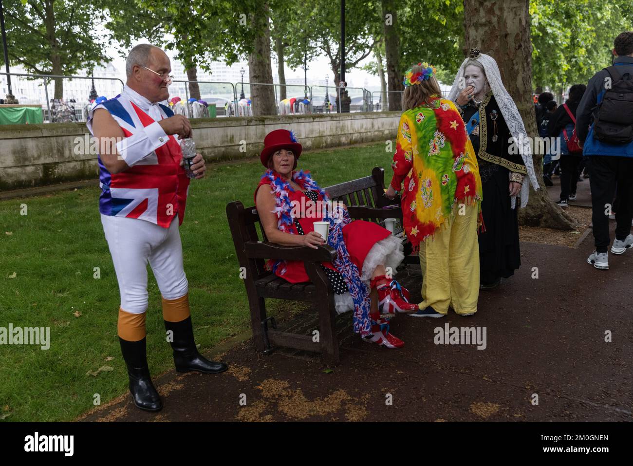 Behind the scenes with volunteers preparing for the Platinum Jubilee ...
