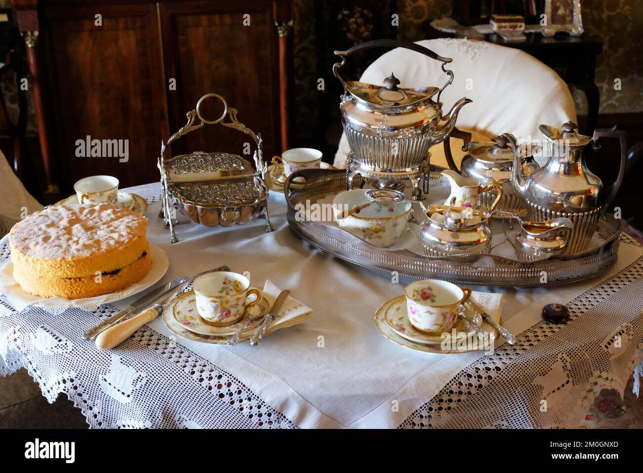 High Tea - John Gollop Stock Photo - Alamy