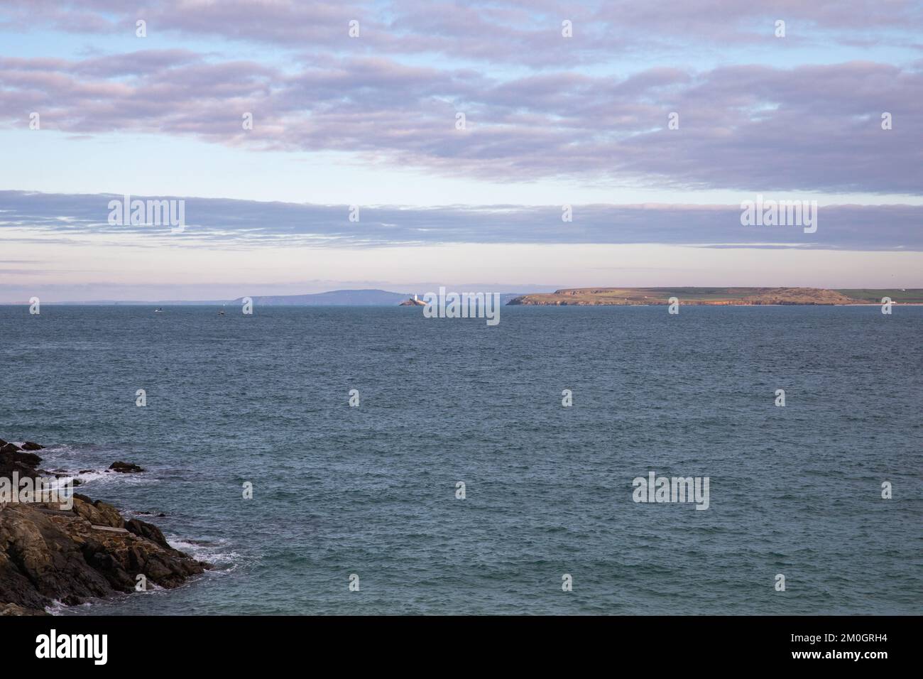 A View across St Ives Bay, Cornwall,UK Stock Photo - Alamy