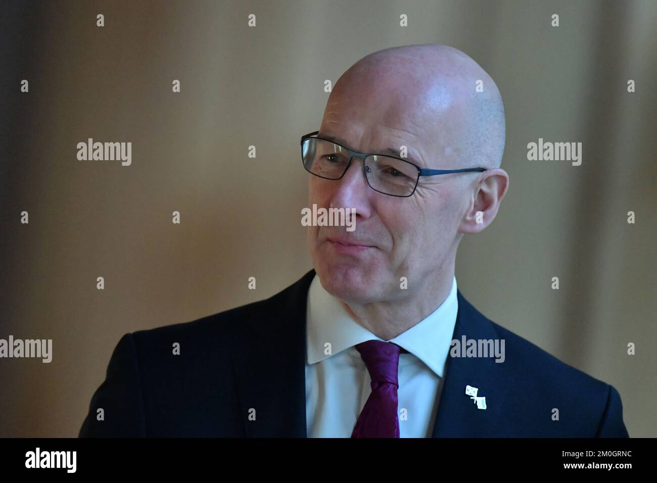 Edinburgh Scotland, UK 06 December 2022. John Swinney at the Scottish ...