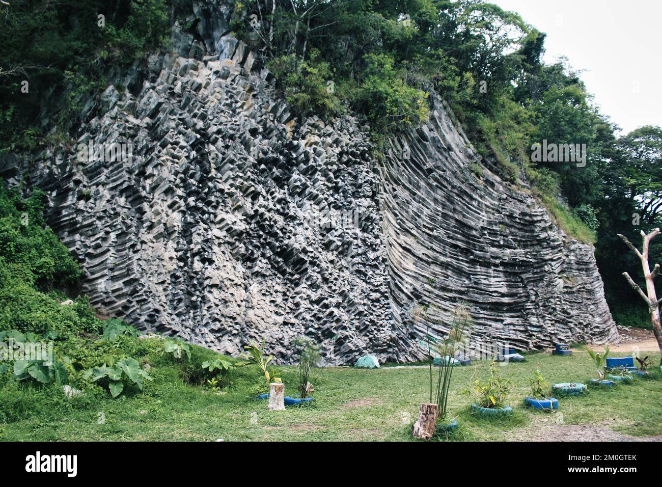 The cliff of rocks in Chiriqui. Boquete, Panama Stock Photo - Alamy