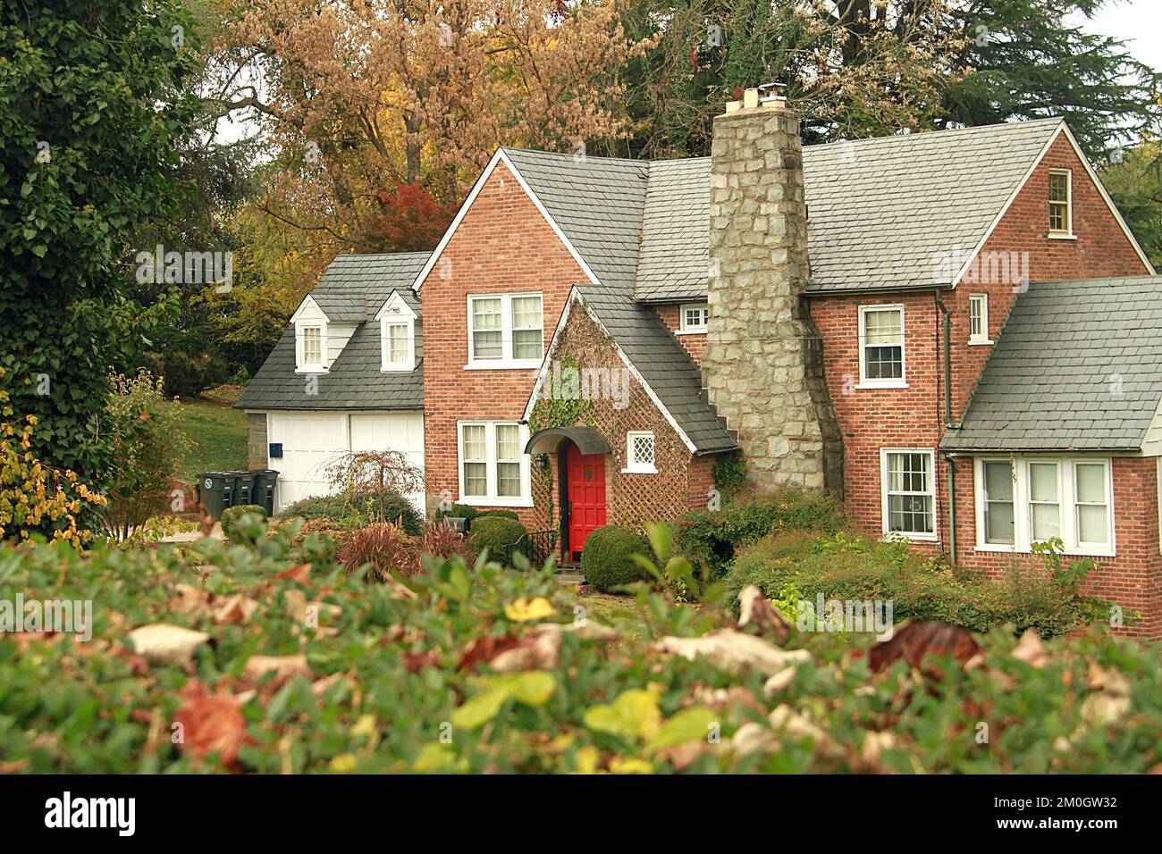 Charming Tudor house in Lynchburg, Virginia, USA Stock Photo - Alamy