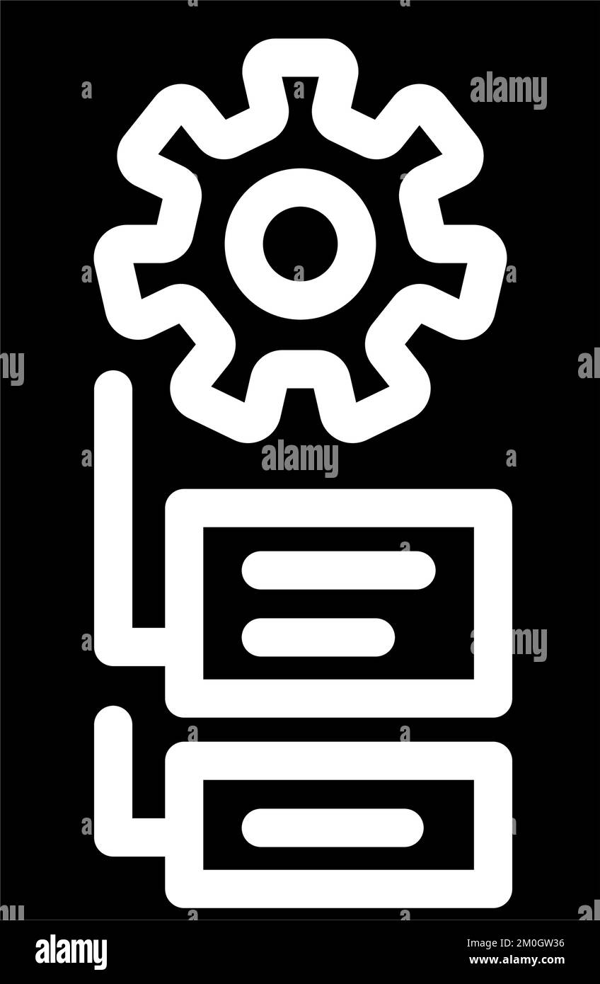lock folder glyph icon vector illustration Stock Vector Image & Art - Alamy