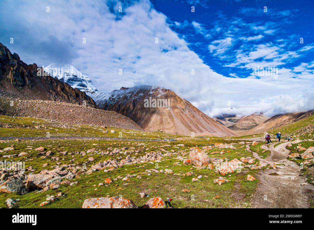 Mount kailash landscape hi-res stock photography and images - Alamy