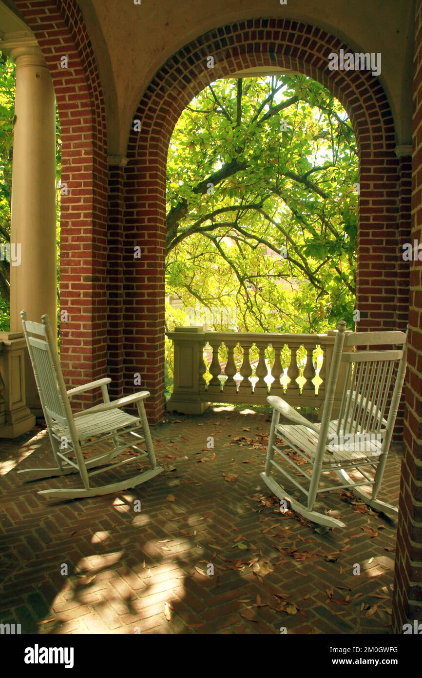 Details on the campus of Randolph College in Lynchburg, VA, USA Stock ...