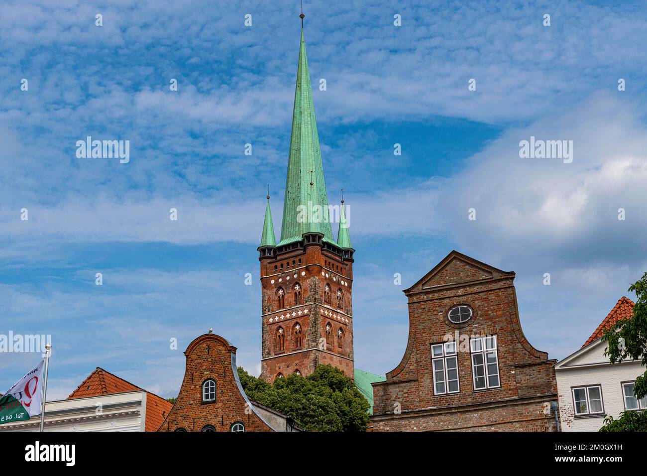 Old Hanse trading houses, Unesco world heritage site Luebeck, Germany ...