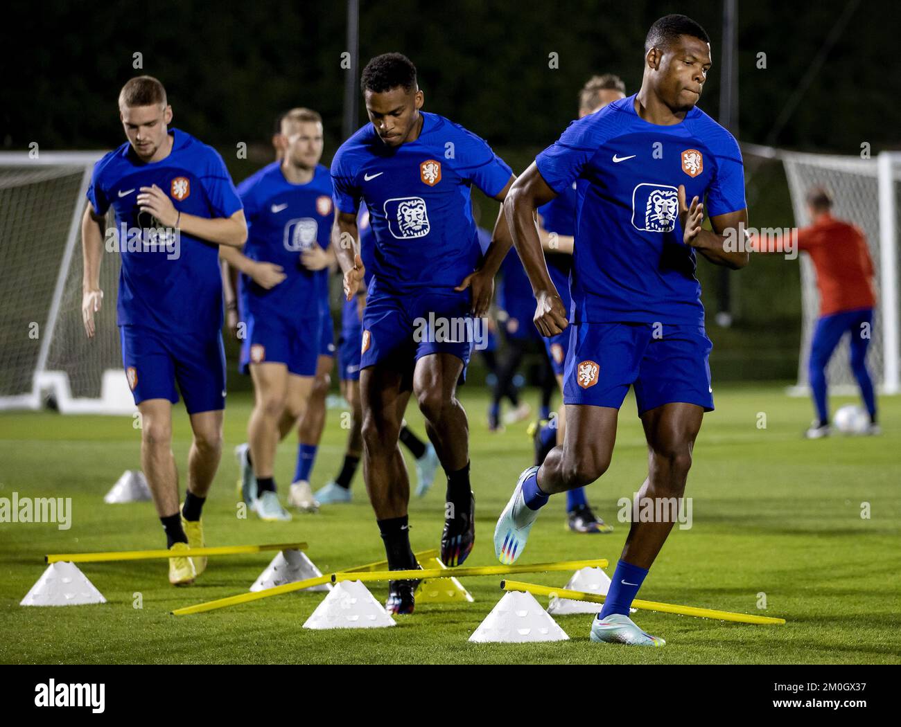 DOHA - Kenneth Taylor of Holland, Jurrien Timber of Holland and Denzel ...