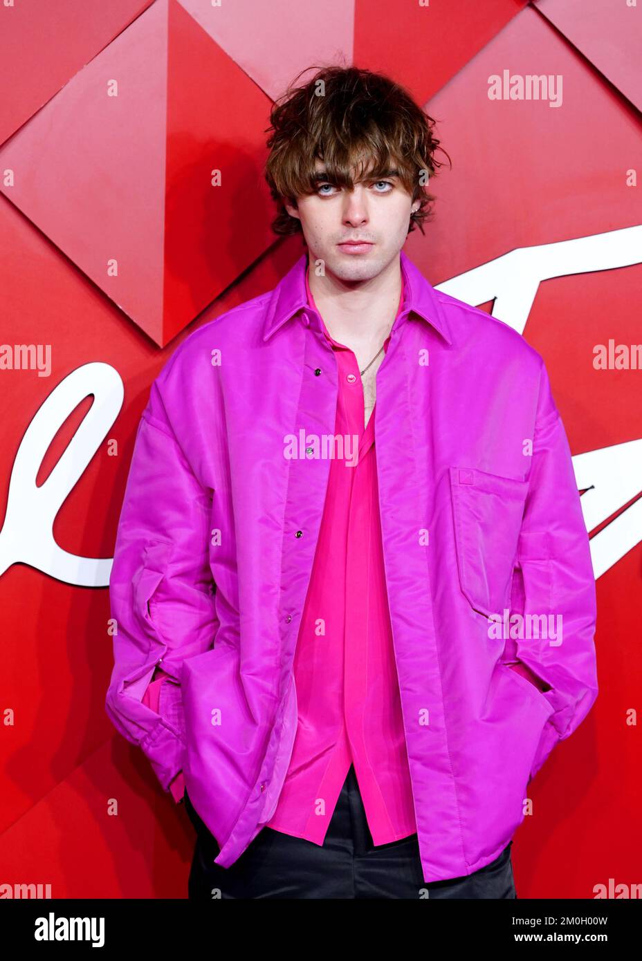 Lennon Gallagher attending the Fashion Awards 2022 held at the Royal ...