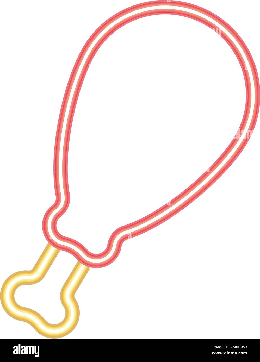 chicken neon food Stock Vector Image & Art - Alamy